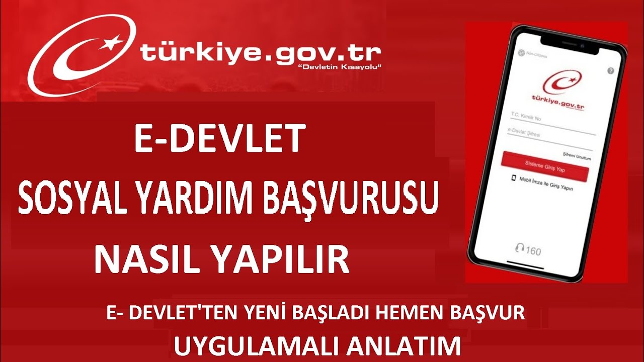 SYDV Başvuru Kayıt Formu ve E-Devlet Başvuru Formu 2025 - Gerekli Şartlar